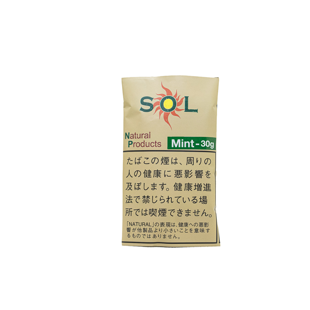 SOL ミント 30 - 柘製作所 パイプ・煙管・葉巻・たばこなどの輸入・販売・製造